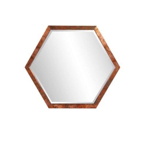 Felix Hexagon Mirror | Chairish