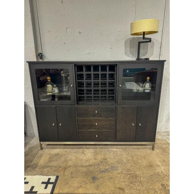 Room & Board Linear Custom Storage Cabinet | Chairish