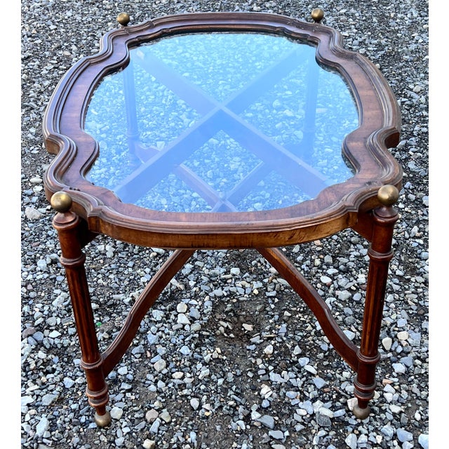 Brandt Furniture Hollywood Regency Coffee Table | Chairish