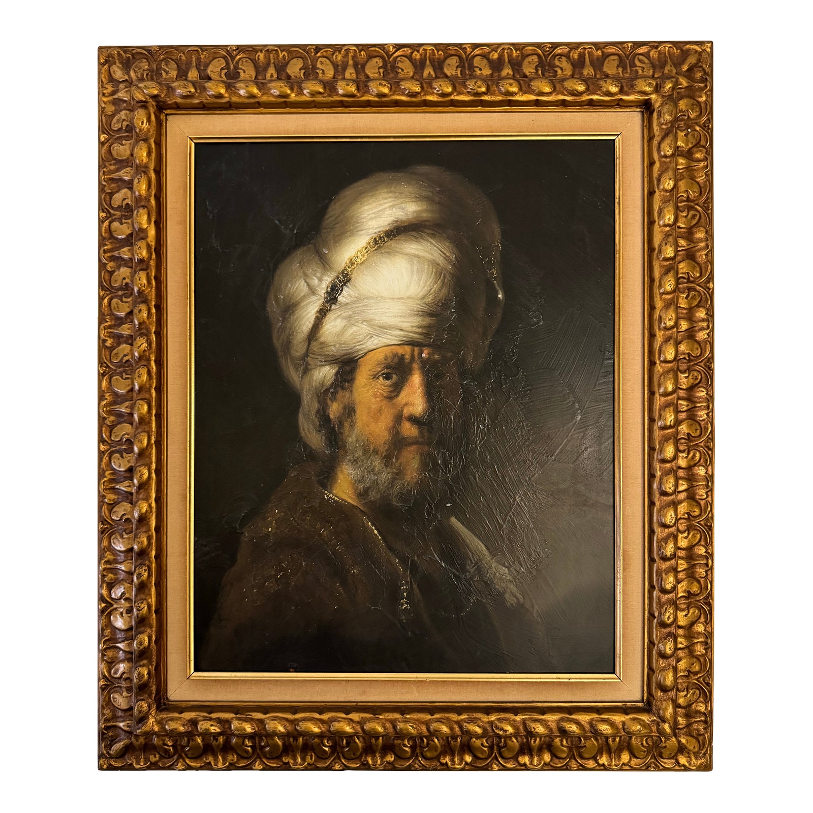 Dutch Golden Age Portraiture — Oil Painting Reproduction in Vintage ...