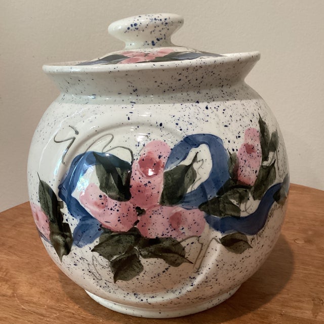 Vintage Limited Edition 3D Ceramic Canisters Set by Nancy Boozer, Circa ...