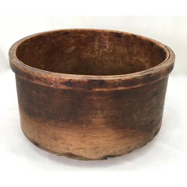 Large Size Antique American Rustic Country Primitive Steam Bent Oak ...