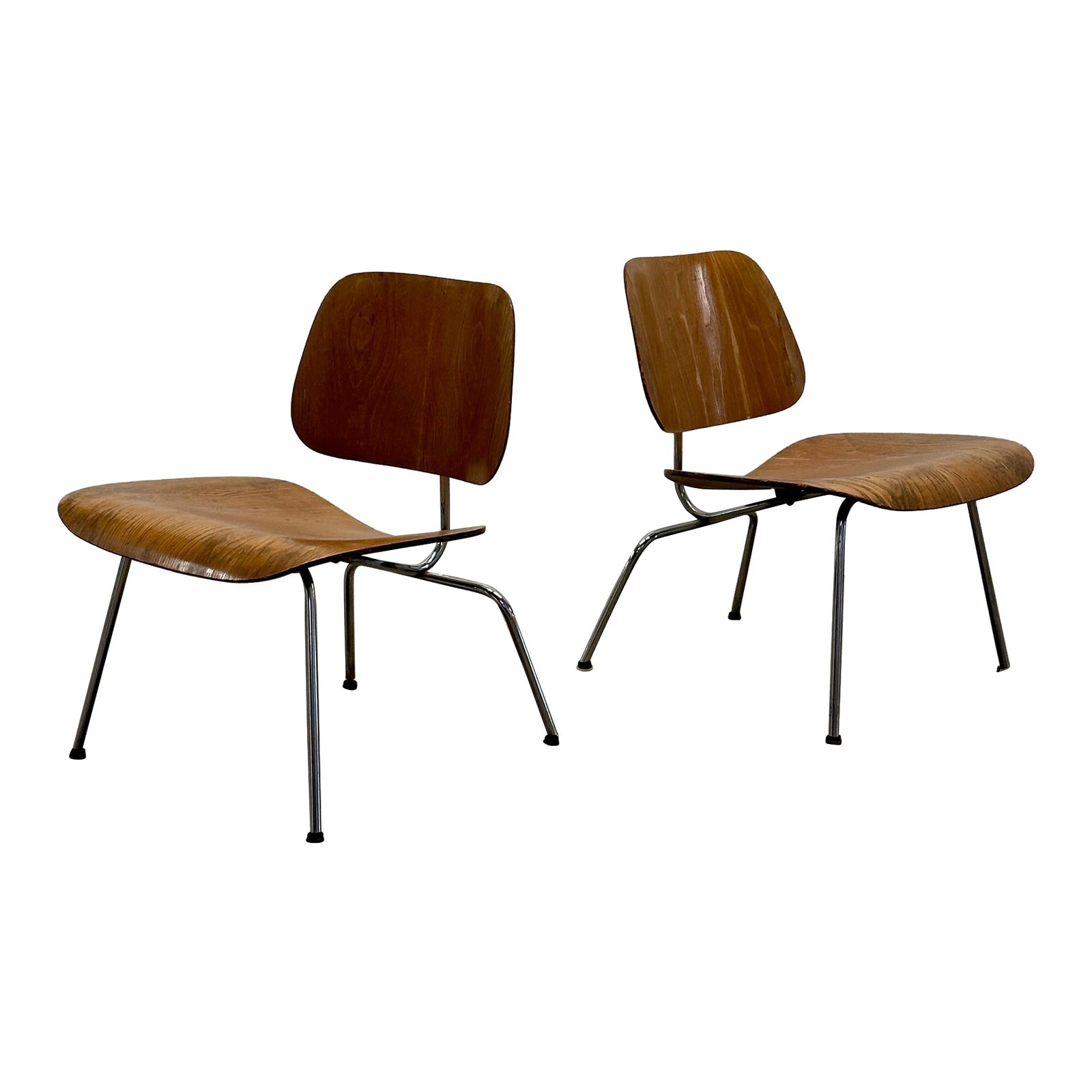 Circa 1940s 1st Generation Lcm Chairs by Charles and Ray Eames for ...
