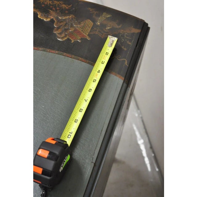 Early 20th Century Antique Chinoiserie Lacquered Chinese Gate Leg Drop ...