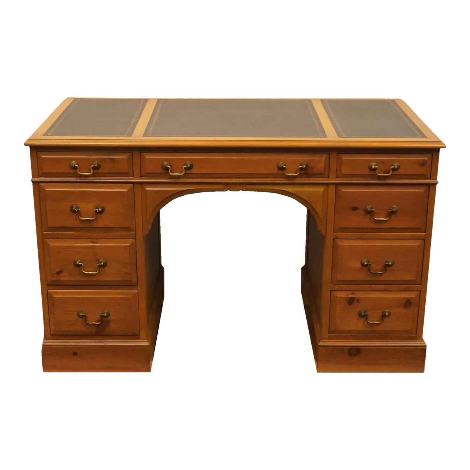 Sligh Furniture Solid Knotty Pine Rustic Early American 48" Student ...