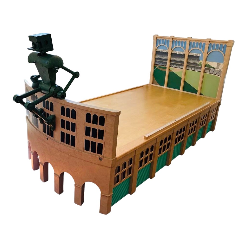 Ed Zucca Sculptural Furniture Piece - Yankee Stadium Baseball Football ...