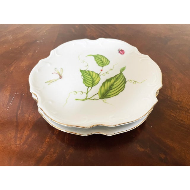 Vintage I. Godinger & Co. Jardin Canape Plates- Set of 2 | Chairish