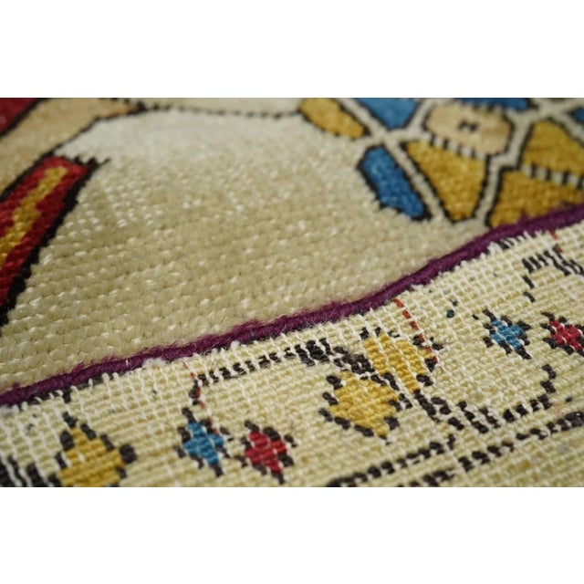 Antique Tuduk Rug 4'1'' x 6'2'' | Chairish