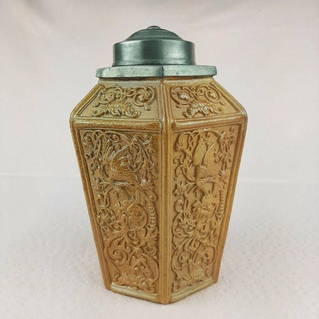 Antique Tobacco Jar France 1840 Ziegler Jules Claude | Chairish