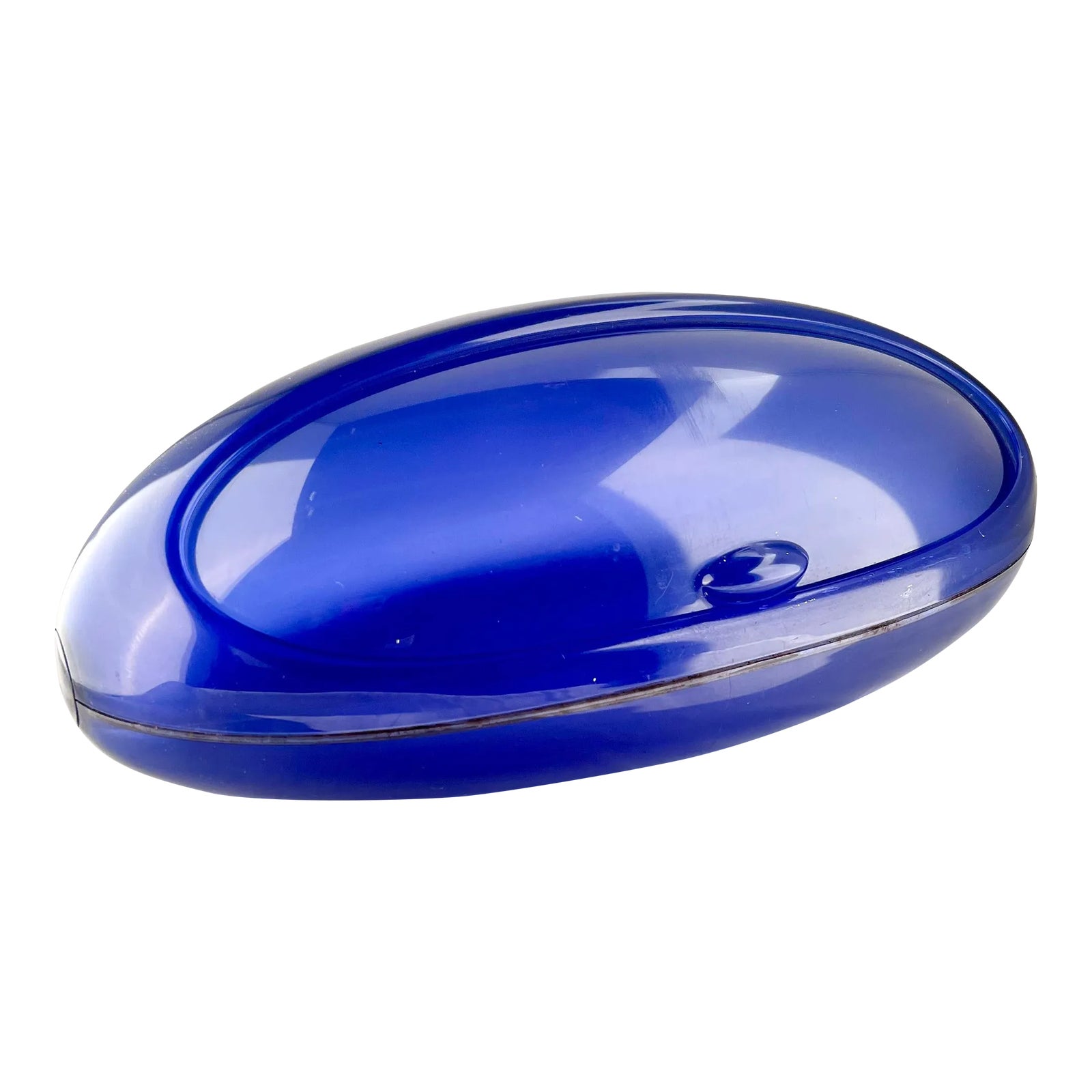 2000s Cobalt “Gnam” Blobism Bread Bin by Alessi | Chairish