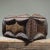Rare 19th C. Chip Carved Tramp Art Box With Draped Detailing/Folk Art ...