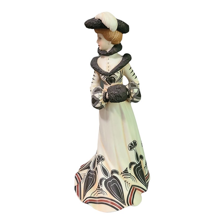 Vintage Elegant Lady Figurine "Tea at the Ritz" Lenox Collection Japan ...