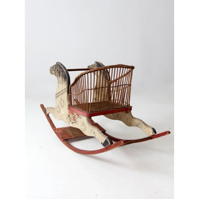 Victorian Rocking Horse Chair | Chairish