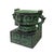 Chinese Green Black Vessel Ancient Ding Container Jar Display | Chairish