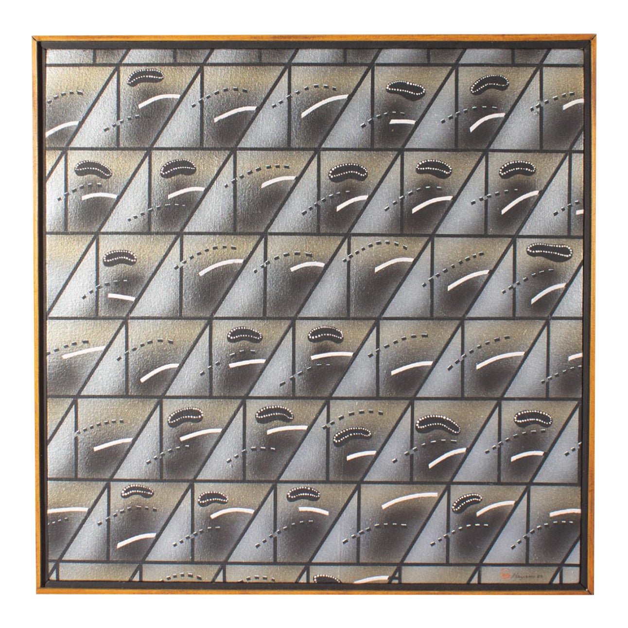 1983 “Sushi Series No. 2” Oil and Airbrush Painting by Carl Hayano ...