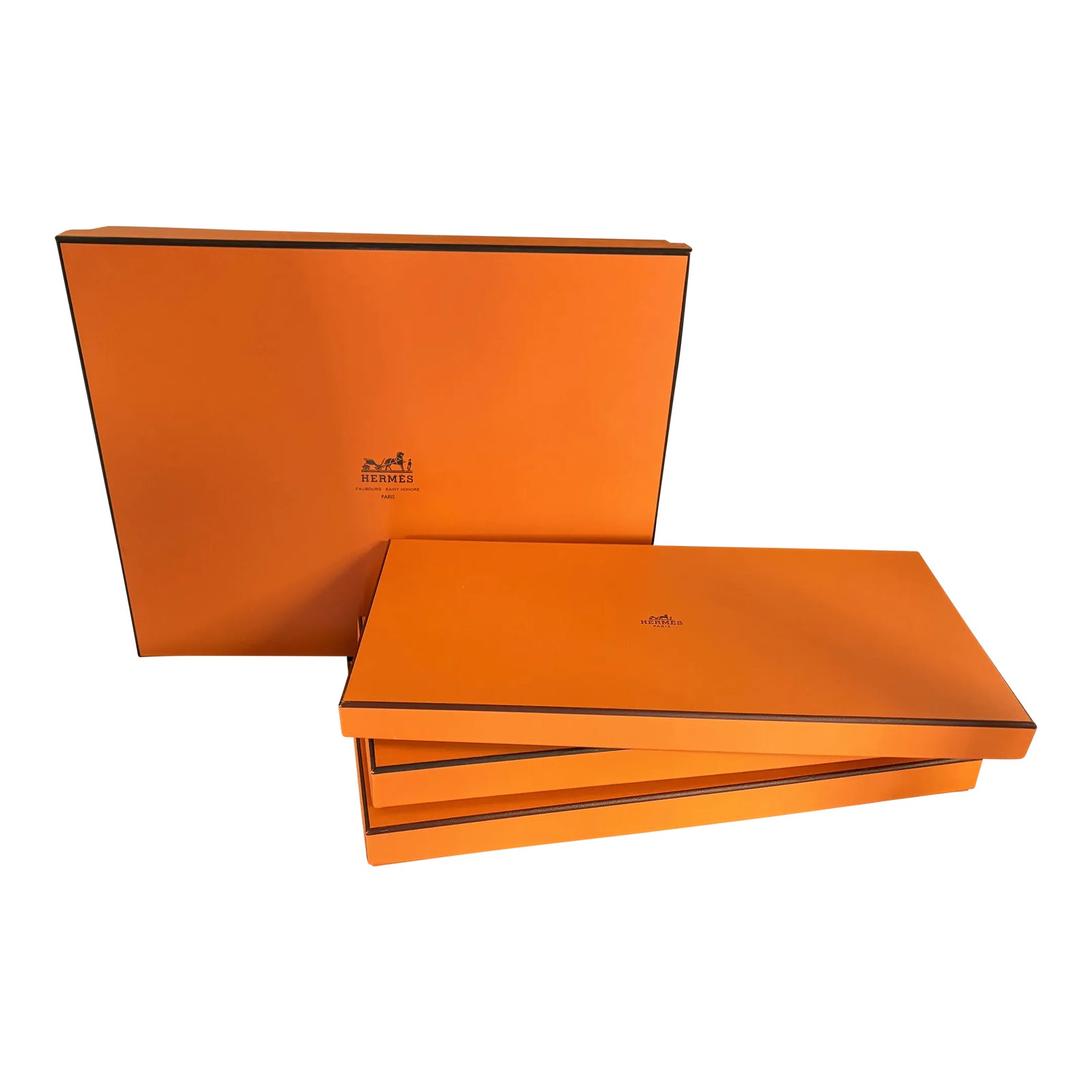 Hermes, Paris Gift Boxes, Set of Four | Chairish