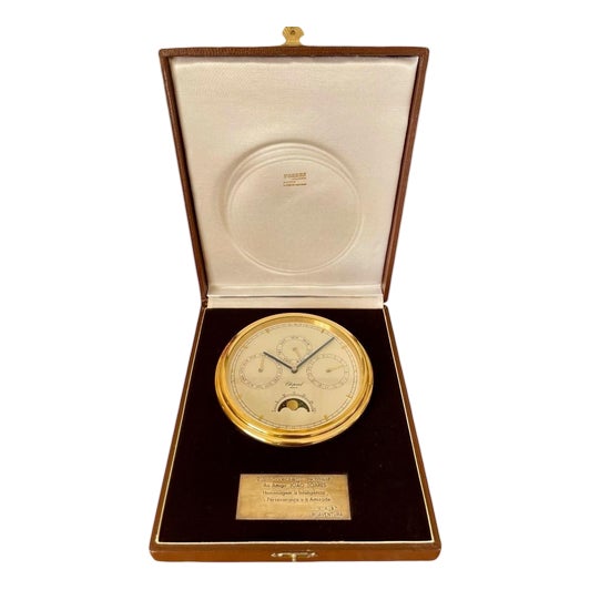 Desk Clock from Maison Chopard | Chairish