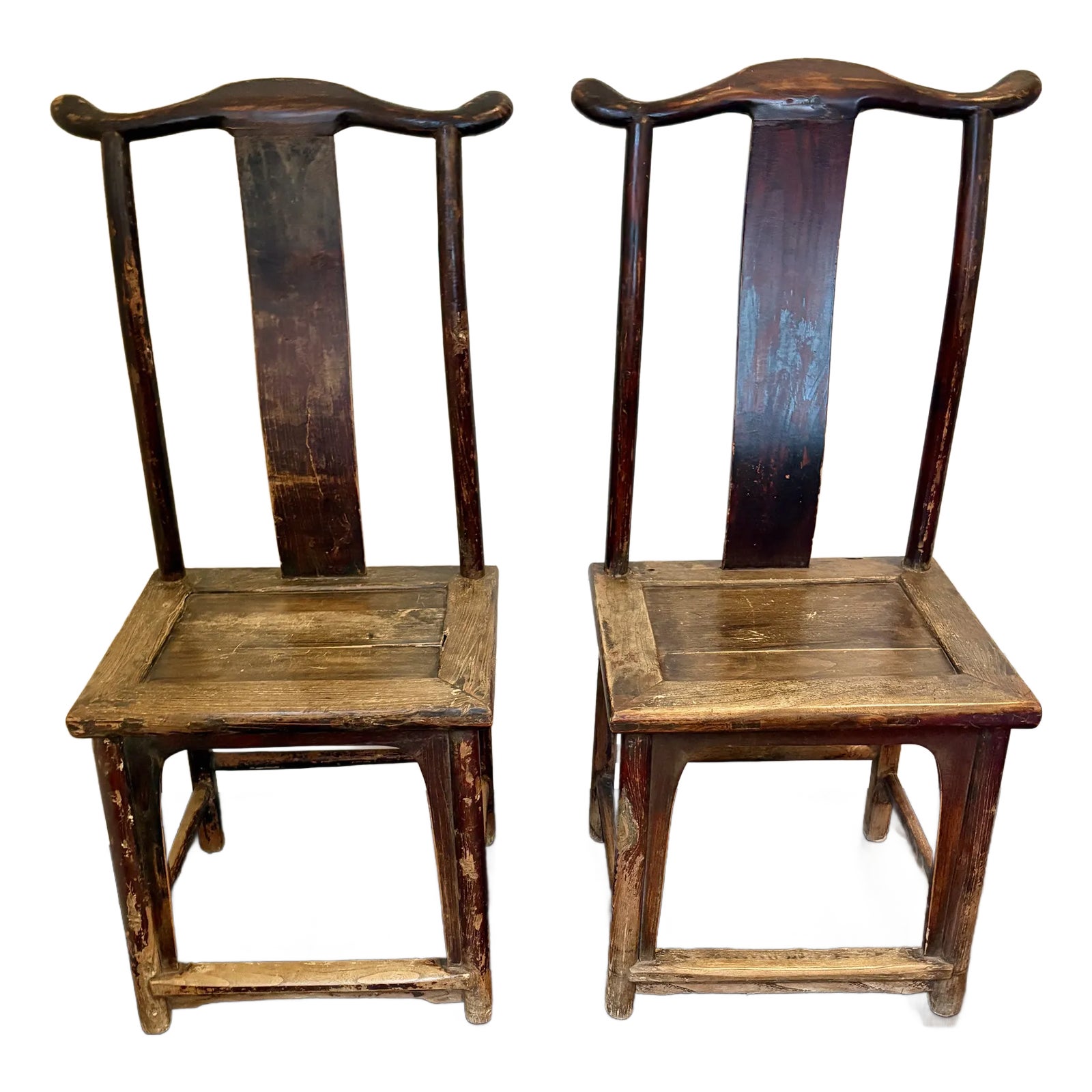 Mid 19th Century Antique Chinese Chairs, Pair | Chairish