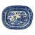 Small Antique Twigg Pottery Blue Willow Serving Plate/ Tray From ...