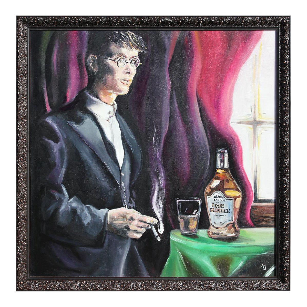 2021 Realistic Portrait of Thomas Shelby (Cillian Murphy) From Peaky ...