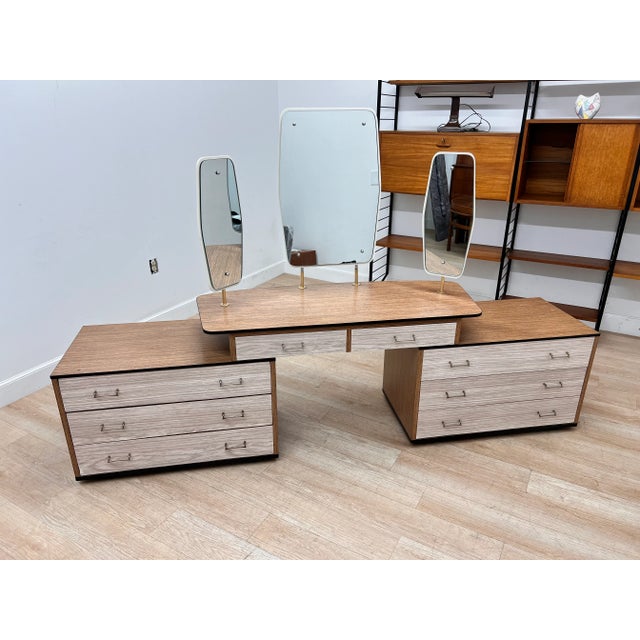 1960s Vanity/Dressing Table by Berry Furniture | Chairish