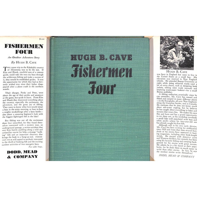 "Fishermen Four: An Outdoor Adventure Story" Book 1942 Cave, Hugh B ...
