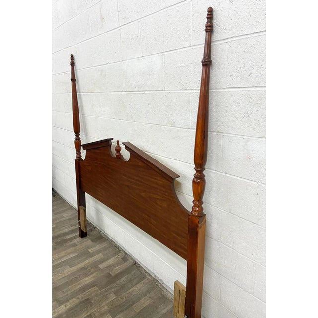 Vintage Convertible Queen or Full Traditional Style Pediment Poster ...