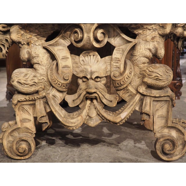 Bleached Renaissance Style Walnut Sgabello Chair From Italy, Circa 1870 ...