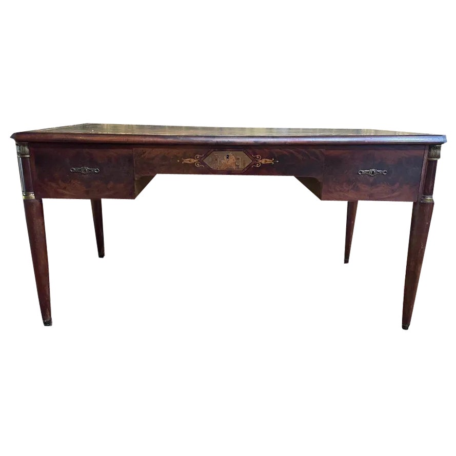 Art Deco Flat Desk | Chairish