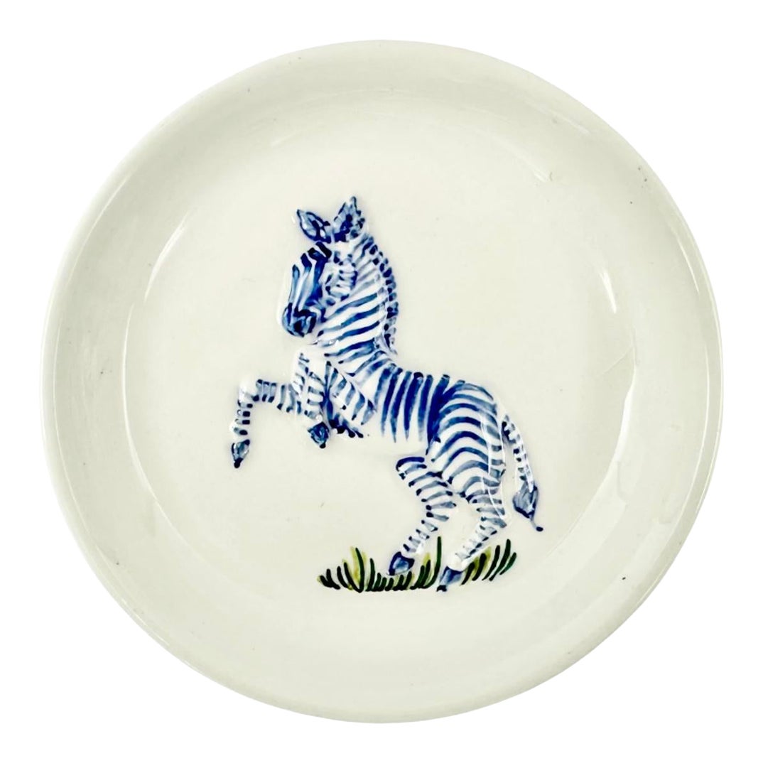 Vintage El Morocco Nyc Nightclub Ceramic Zebra Ashtray | Chairish