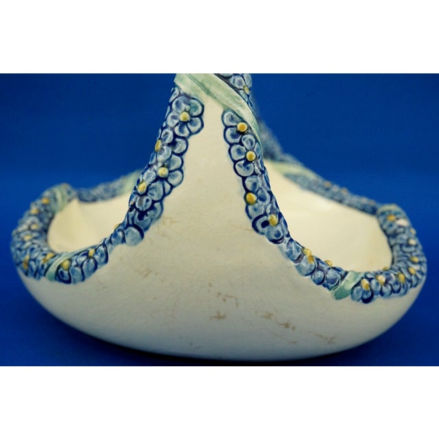 Art Deco Sculpture of Ceramic Basket by Wilhelm Peter August Sus for ...