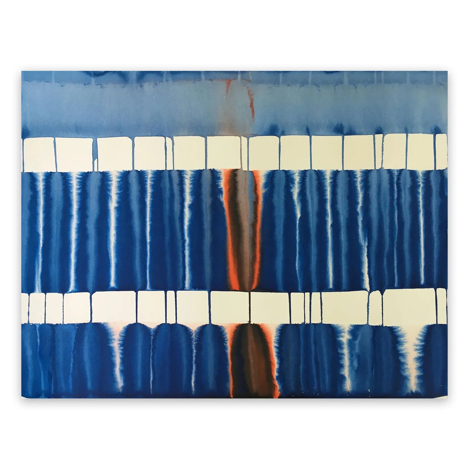 Contemporary Abstract Ink on Paper Painting "Untitled 19224" by Martin ...