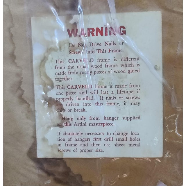 19th Century Carvelo Artini Masterpiece | Chairish