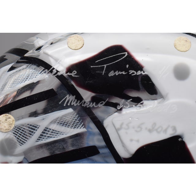 Large Late 20th Century Leone Panisson Murano Glass Vase | Chairish