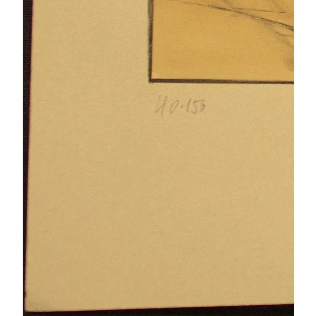 Larry Fodor "Shaman Dream 5" Signed Numbered Lithograph Artwork 1987 ...