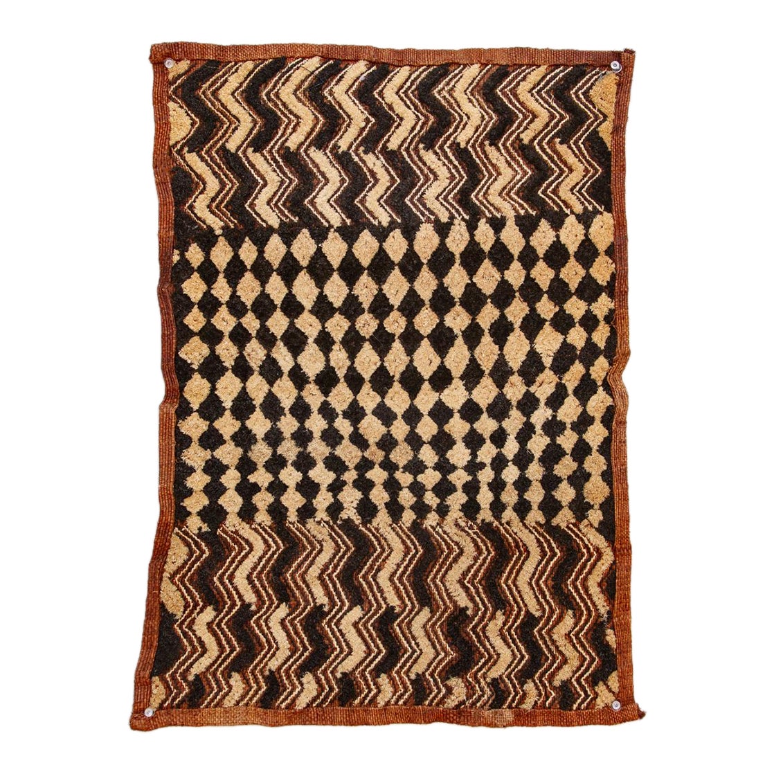 Kinshasha African Kuba Cloth Panel | Chairish