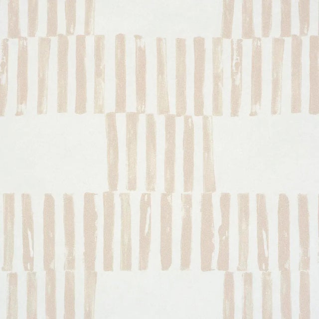 SAMPLE - Schumacher X Caroline Z Hurley Field Wallpaper In Sand | Chairish