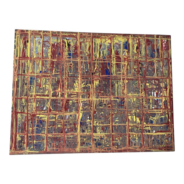 Late 20th Century Abstract Expressionist Painting | Chairish