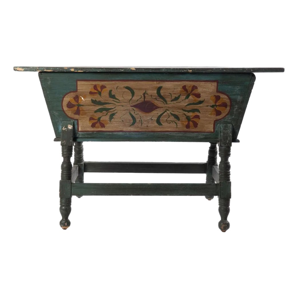 Antique Painted Pennsylvania Dough Box | Chairish