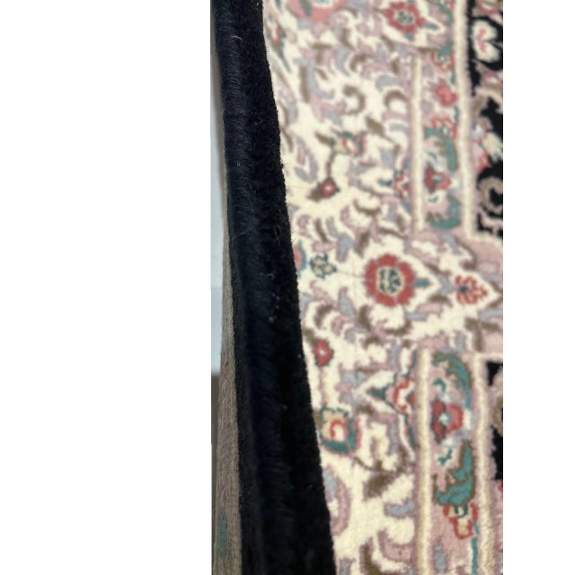 2010s Fine Hand Knotted Persian Kerman Design | Chairish