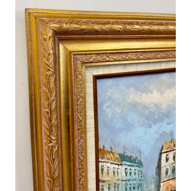 Modern Impressionist European City Street Oil on Canvas by Ambrose ...