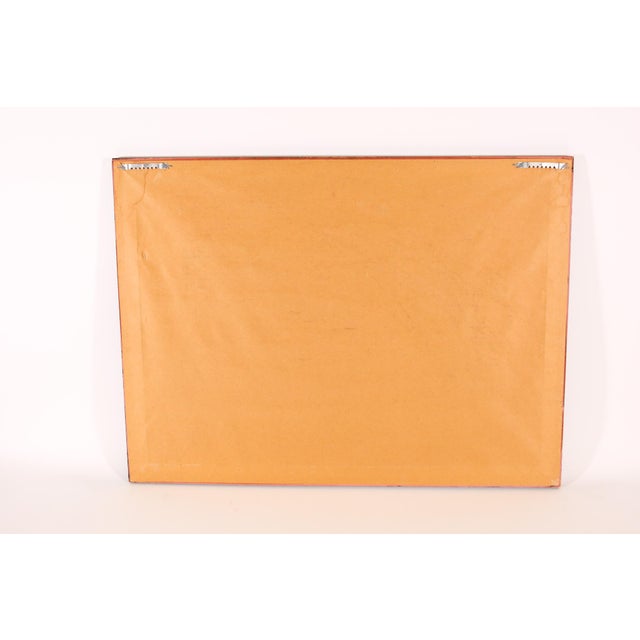 Vintage Framed Panama Mola Panel | Chairish