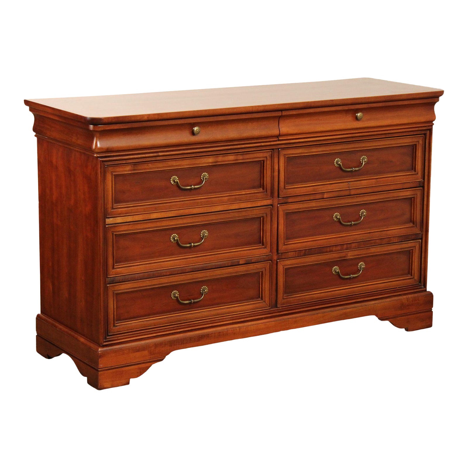 Lexington 'Chez Michelle' Louis Philippe Style Cherry Dresser | Chairish