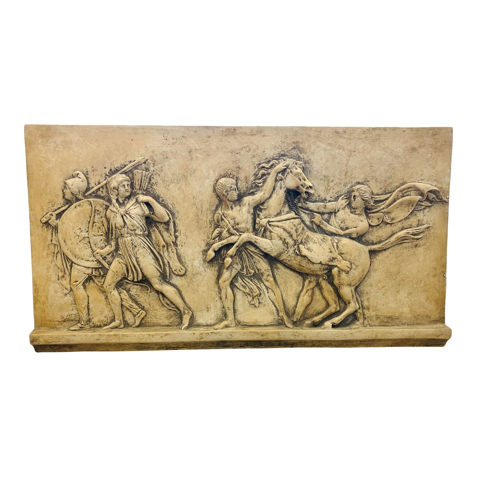 Neoclassical Plaster Frieze | Chairish