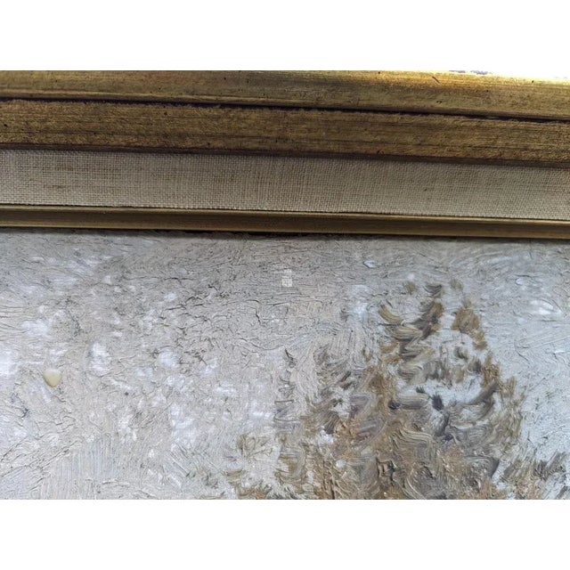 Early 20th Century Wilhelm Hendrik Van Norden Dutch Landscape Oil ...