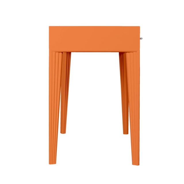 Barcelona Desk - Orange | Chairish