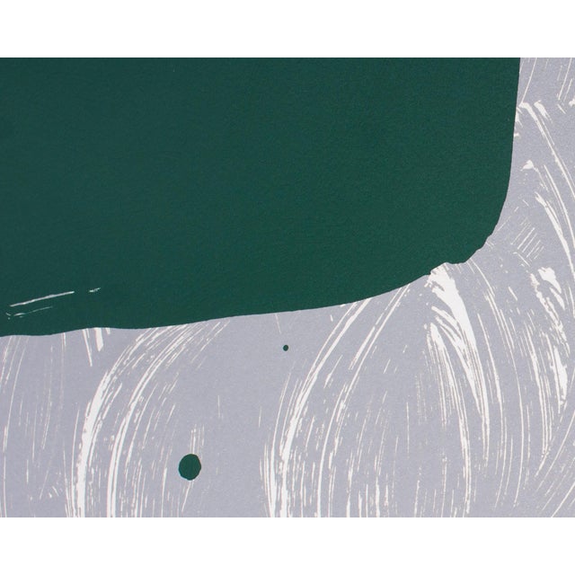 Limited Edition Abstract Serigraph by Kikuo Saito | Chairish