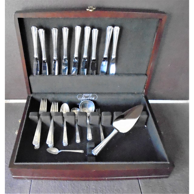 Westmoreland Sterling Silver Service for 9 Flatware - 41 Piece Set ...