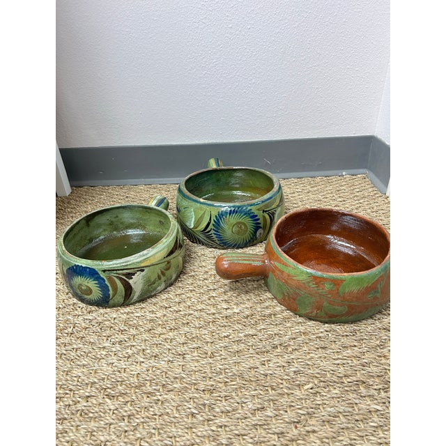 1990s 3 Mexican Pottery Bowls - 3 Pieces | Chairish