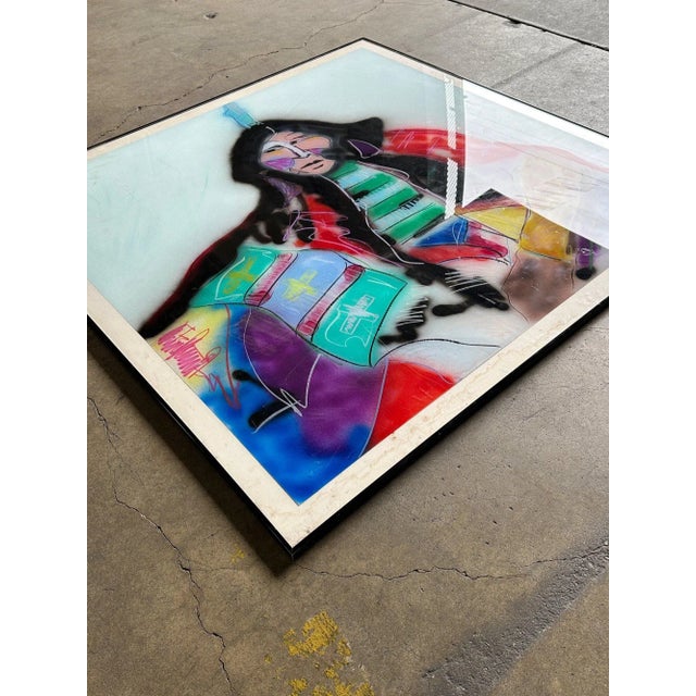 1989 Signed Lithograph by Jack Shultz | Chairish